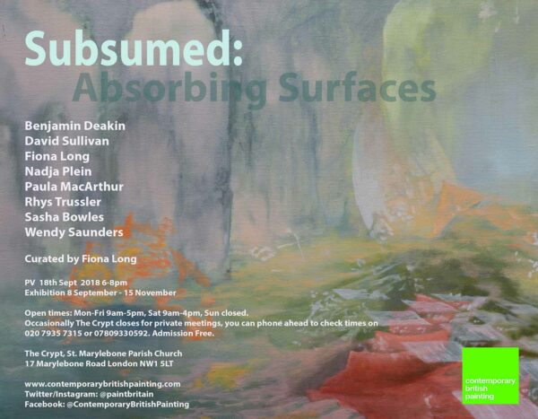 Subsumed: Absorbing Surfaces - Contemporary British Painting